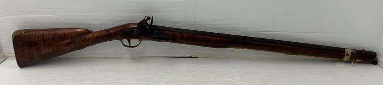 .54 Cal. Flint Smooth Bore Trade Gun, Maple Stock, Custom Built ...
