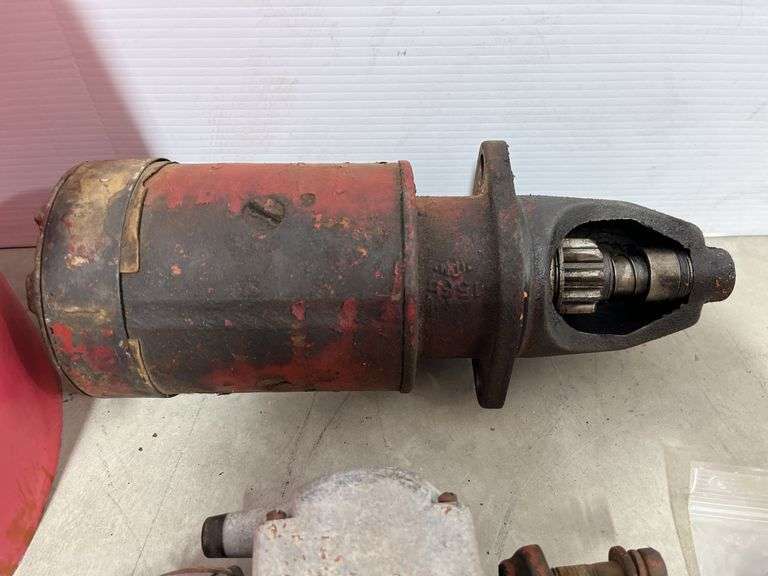 Farmall H starter, works; Carburetor, rebuilt, just needs to be ...