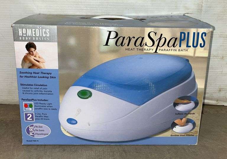 ParaSpa Plus Heat Therapy, 9"W box, new - Albrecht Auction Service