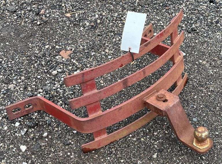 Ford tractor front mount grill guard/hitch/bumper, 32"W overall, good ...