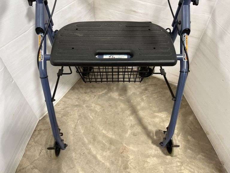 Invacare wheeled walker with basket, 20"W, good condition - Albrecht ...