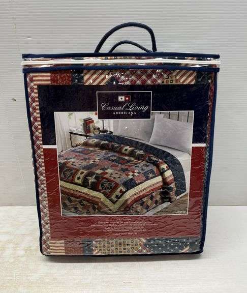Casula Living full/queen quilt, easy case, reversible, 86" x 86", new ...