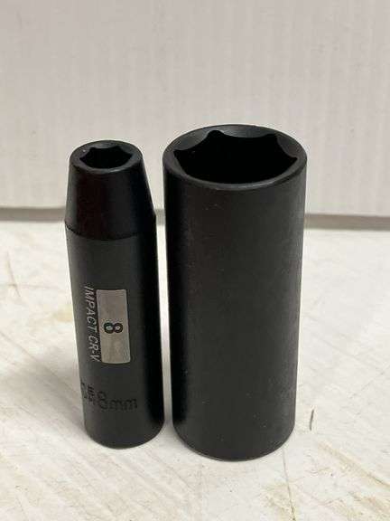 49-Piece SEKETMAN 3/8" socket set, impact shallow/deep well socket set ...