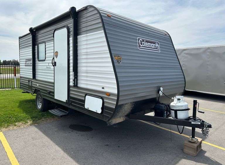 2021 Coleman by Dutchman 16' bunkhouse travel trailer, 3042 lb. dry ...