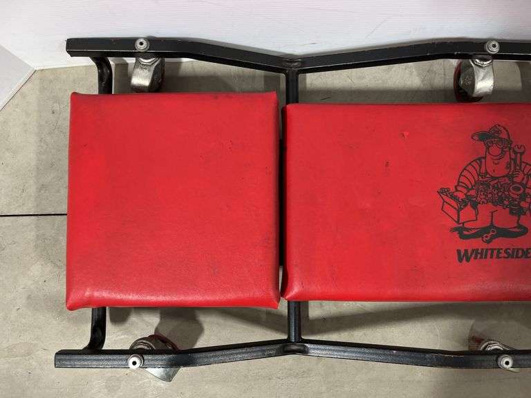 Mechanics creeper, Tool Stud brand by Whiteside, model MTLV-ADJ, padded ...