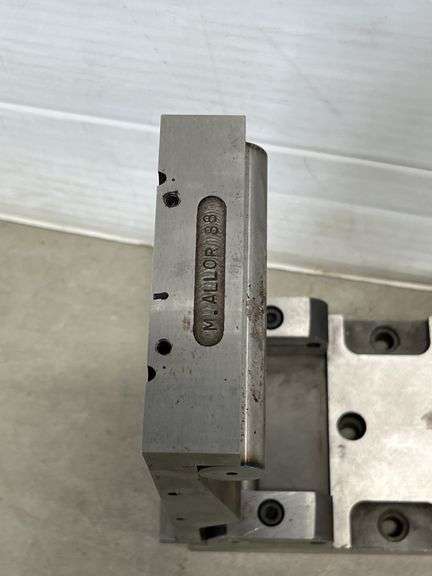 Machinist adjustable angle sine plate, 5" - Albrecht Auction Service