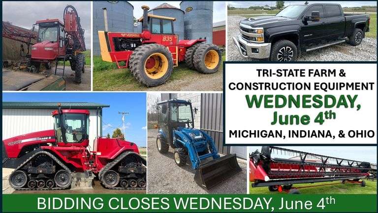 June 4th (Wednesday) - Tri-State Farm / Construction / Municipality ...