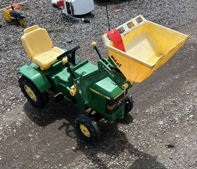 Rolly toys, John Deere 6410 kids pedal tractor with operarable loader ...
