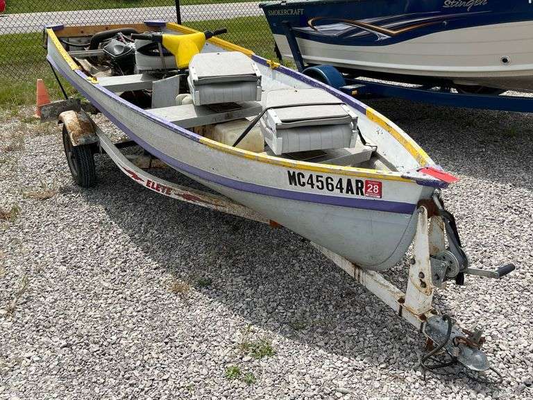 River Rat boat, 15'L with a 720cc Seadoo motor, two-stroke, Starcraft ...
