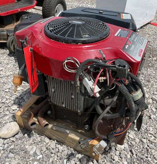 Craftsman mower engine, Briggs & Stratton 19 HP, seller states ran when ...