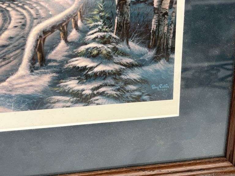 Terry Redlin "Family Traditions" print, 24"W x 12"H, great - Albrecht ...