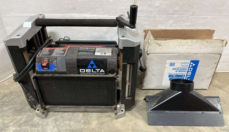 Delta 12 1/2" planer, model 22-560, works - Albrecht Auction Service