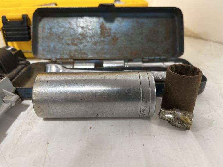 (2) Craftsman 6-point 3/8" drive socket sets, with drivers and an ...