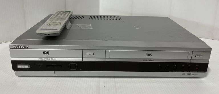 Sony DVD/VHS combo player Hi-Fi stereo with remote, model SLV-D261P, 17 ...