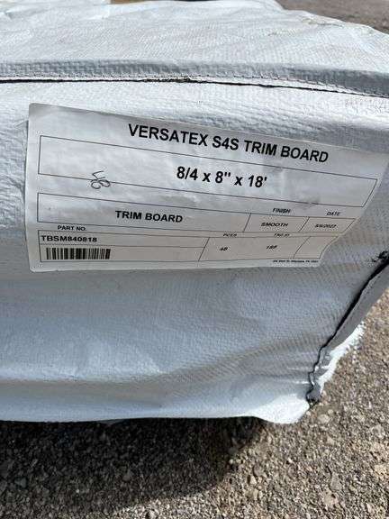 48-Pieces of trim boards, all-weather vertex boards, 8/4" x 8" x 18 ...