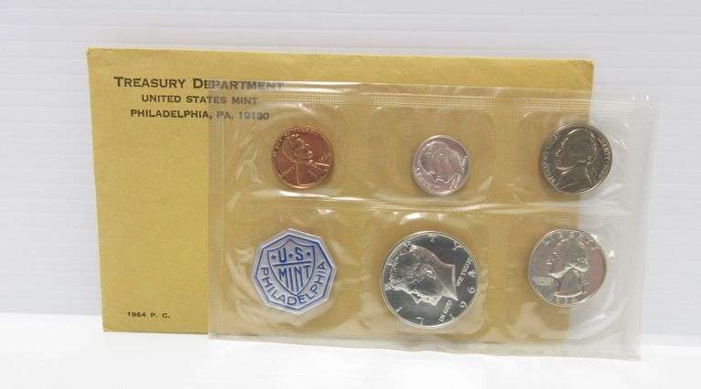 1964 US Proof Coin Set - Albrecht Auction Service