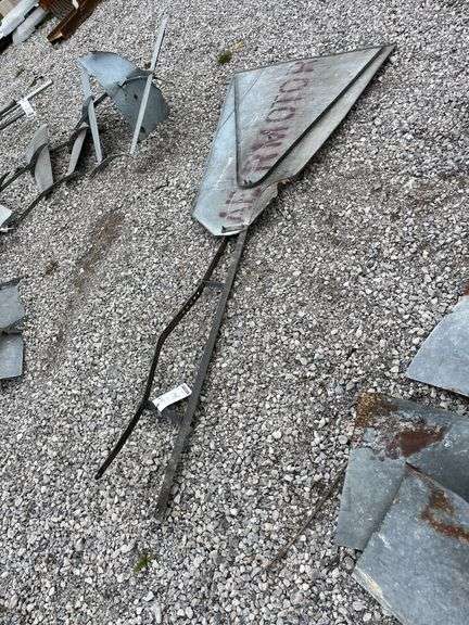 Aermotor Windmill-Chicago tail fin, 94" x 37" - Albrecht Auction Service