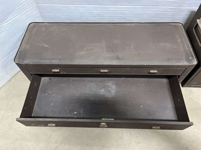 (2) Kennedy Machinist Tool Boxes, comes with keys, together- 26"W x 21 ...