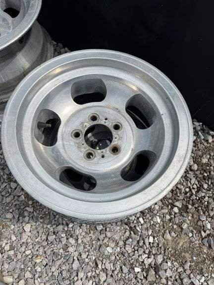 (4) American Racing mag wheels, 4 1/2" bolt pattern, 15" x 8", two ...