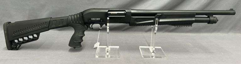 Hatsan Arms Escort, 12-Gauge Pump Action, Pistol Grip, Made in Turkey - Albrecht Auction Service