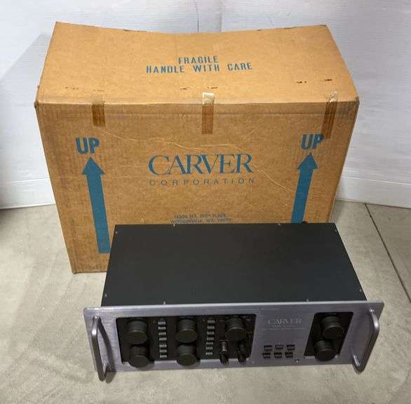Carver model C-4000 high fidelity stereo control console with original ...