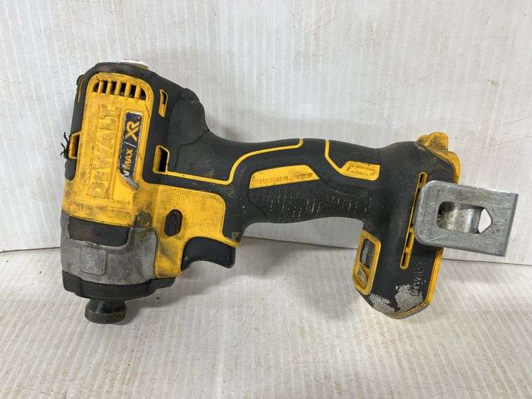 DeWALT impact gun, battery operated/brushless, 20V Max/XR model, used ...