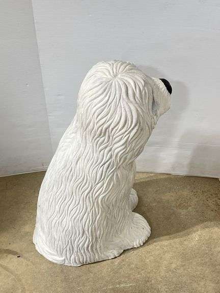 Beswick England Old English sheep dog, 24"H, small chip on bottom ...
