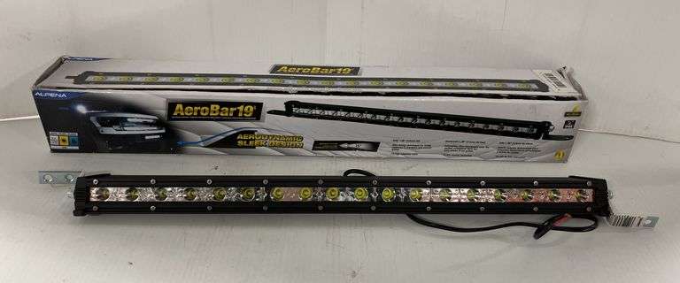 Alpena Aerobar 19 12V 19" LED light bar, 18 High Intensity LEDs, new ...