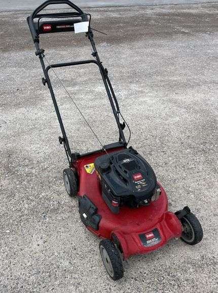 Toro SR4 push mower, 6.75 HP Briggs & Stratton engine, Case aluminum ...