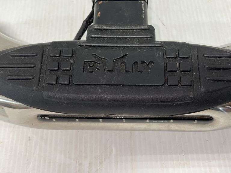 Bully hitch step with brake light, fits 1" or 2" receiver, 4-wire ...