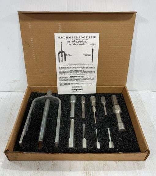 Snap-On blind hole bearing puller, No. CG-40-C 1/4" through 1 1/8" ID ...