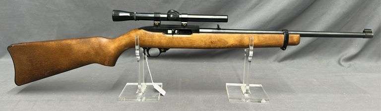 Ruger 10/22, .22 LR with Weaver Marksman 4x Scope - Albrecht Auction ...