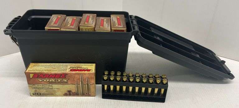 (120) Rounds of Barnes Vor-Tx .350 Legend Ammo, 170-Grain Lead-Free ...