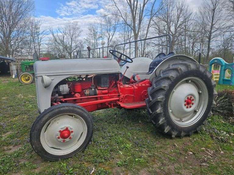 1952 Ford 8N Tractor, 12V System, Runs Well, Good Tires and Nice Paint ...