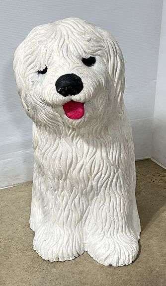 Beswick England Old English sheep dog, 24"H, small chip on bottom ...