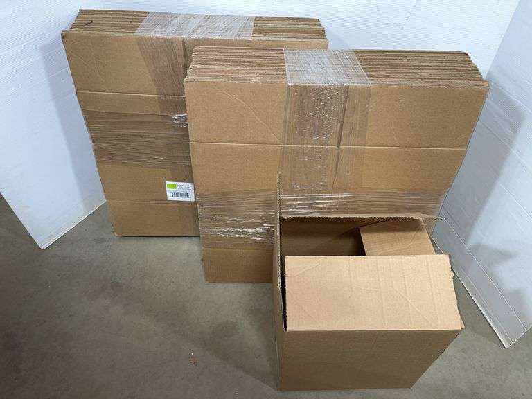 (50) Shipping, moving, and storage boxes, 17" x 14" x 17" - Albrecht ...