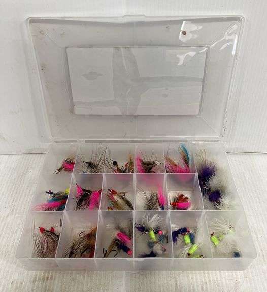 (100) Hand-tied fly fishing flies - Albrecht Auction Service
