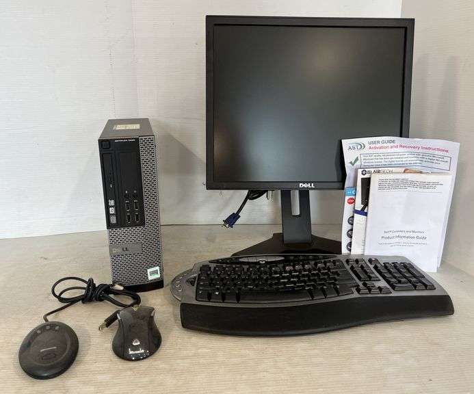 Dell desktop computer, OptiPlex tower, Intel, Windows 10, 8 GB PC dual ...