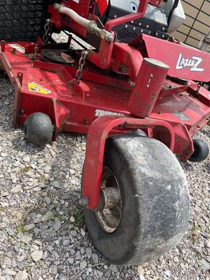 Exmark zero-turn lawn mower, needs work, 60", turns over but doesn't ...