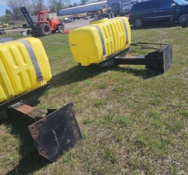 This item Selling ABSOLUTE! ~~~ (2)-Demco 300-Gallon Fertilizer Sprayer ...
