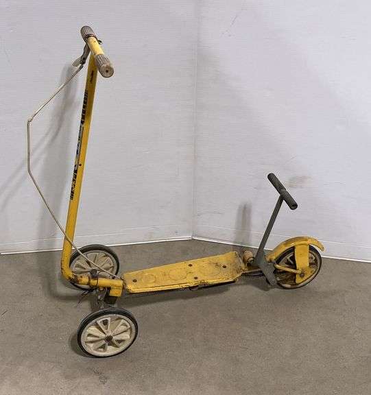 Older Honda kick bike, metal, 30"H to handle, some rust - Albrecht ...