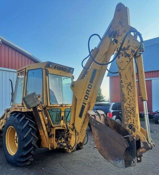 Ford 555 Backhoe, Operates and Functions as it Should, Has Extenda-Hoe ...
