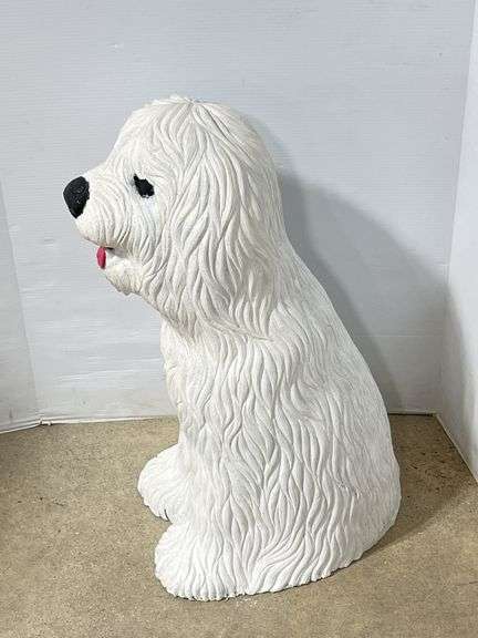 Beswick England Old English sheep dog, 24"H, small chip on bottom ...