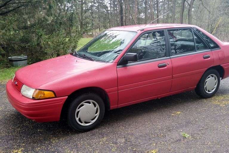 1993 Ford Escort LX, Mileage: 44,709, includes (2) Sets of keys, clean ...