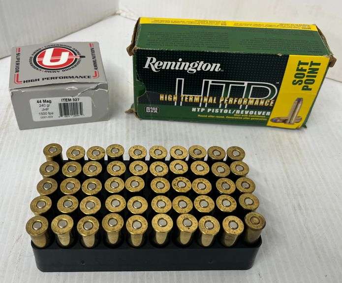 (20) Rounds of Underwood .44 Mag. Ammo, 240-Grain JHP; (50) Rounds of ...