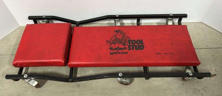 Mechanics creeper, Tool Stud brand by Whiteside, model MTLV-ADJ, padded ...