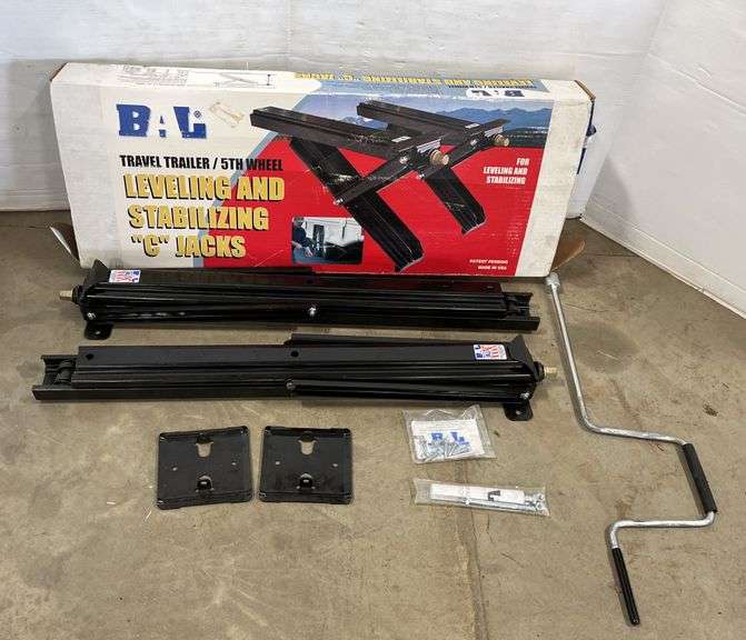 BAL travel trailer/5th wheel leveling and stabilizing "C" jacks ...