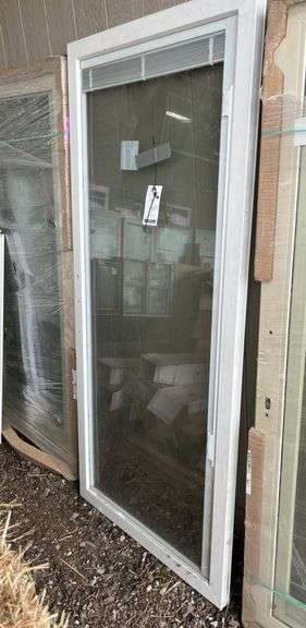 Anderson slider panel with grids, white in color, 36" x 80"H, new ...