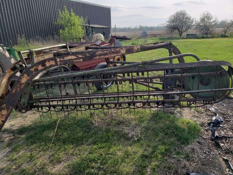 This item Selling ABSOLUTE! ~~~ John Deere 896 Hay Rake, 4-Bar, Ready ...