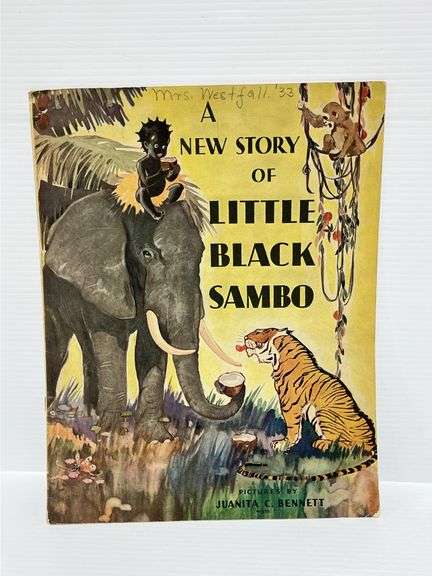 (3) Little Black Sambo books, include: 1- The Little Black Sambo Magic ...